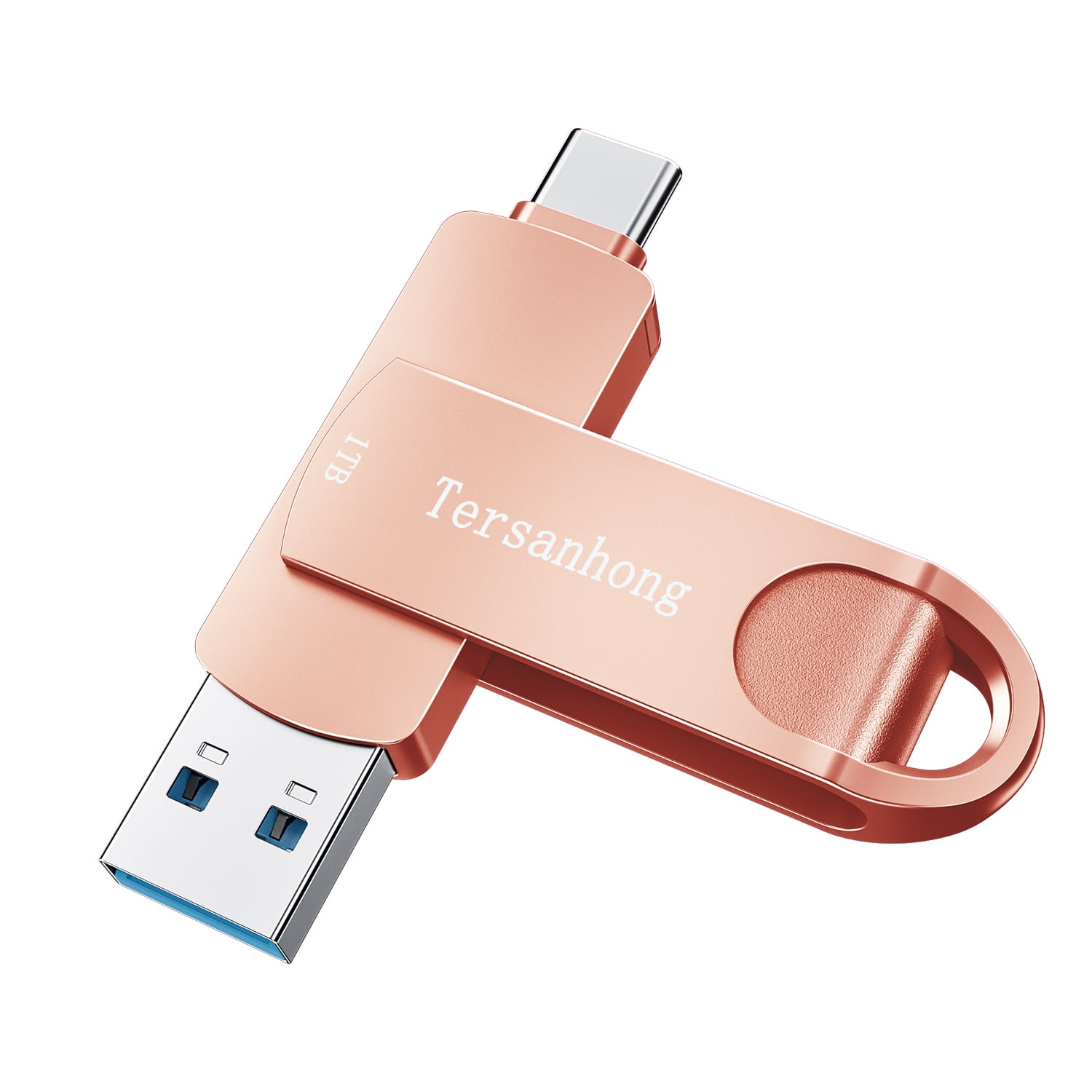 1000GB USB C Flash Drive,USB3.0 Dual USB Thumb Drive 1TB,Type-C ...