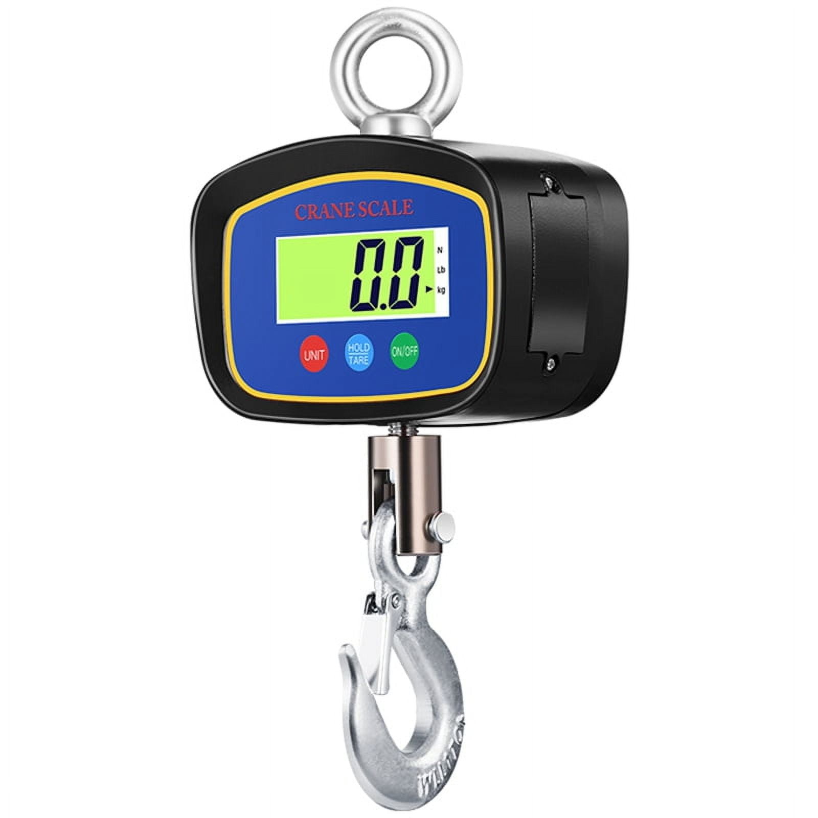 1000KG Electronic Hanging Scale Precision Digital Dual LCD Display ...