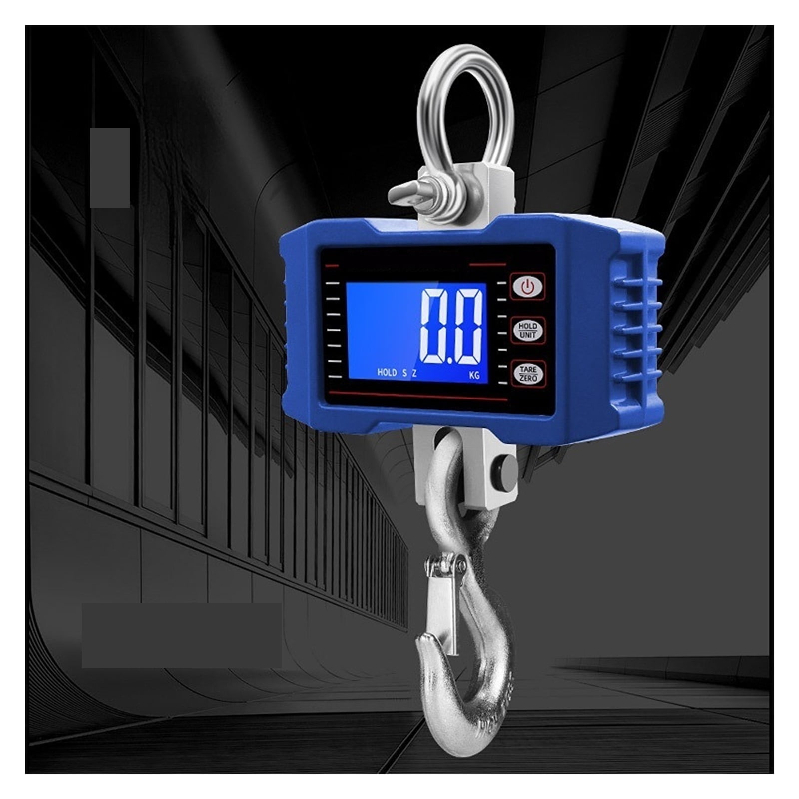 1000Kg/500Kg Digital Crane Scale Hanging Scale Portable Heavy Duty ...