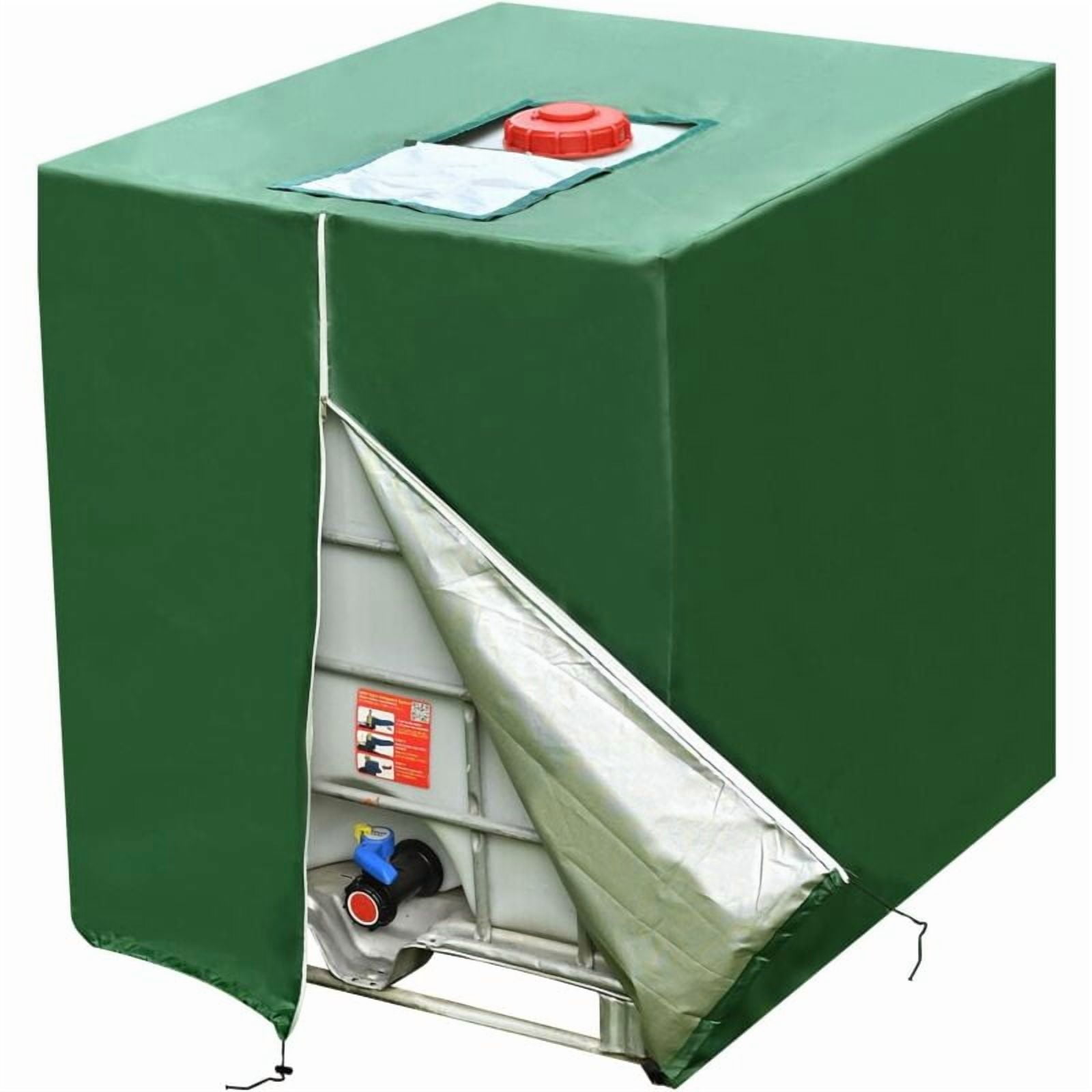 1000L Anti UV Tank Cover 420D with Drawstring Zipper IBC Container ...