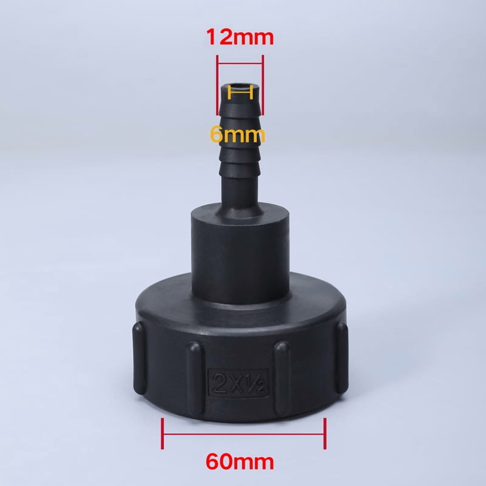 1000L IBC Tank Adapter 60mm Coarse thread Tap Connector Water Tank ...