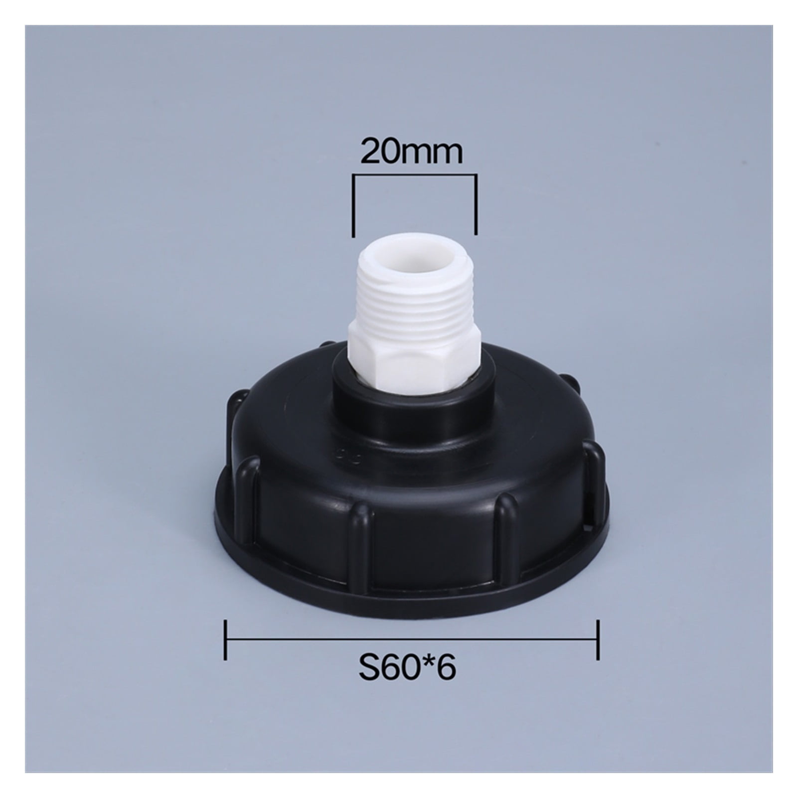 1000L IBC Tote Tank Drain Adapter Stainless Steel Spout Fittings ...