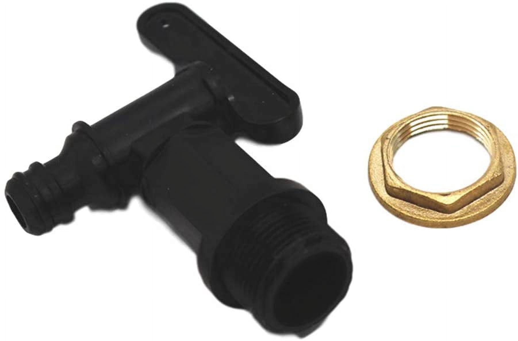1000L Plastic Tank Faucet, Ibc Water Storage Box Adapter, Watering Hose ...