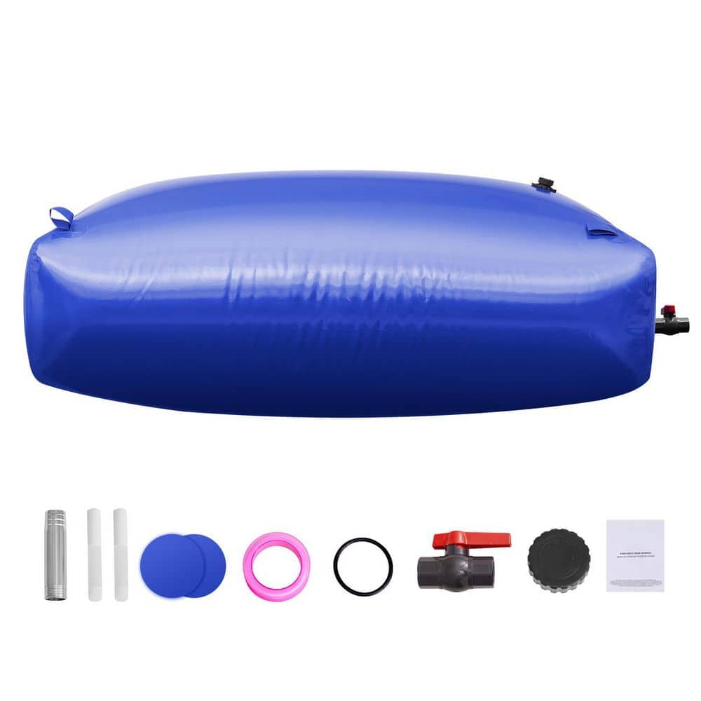 1000L Water Storage Bladder, 264 Gal. Collapsible PVC Water Tank ...