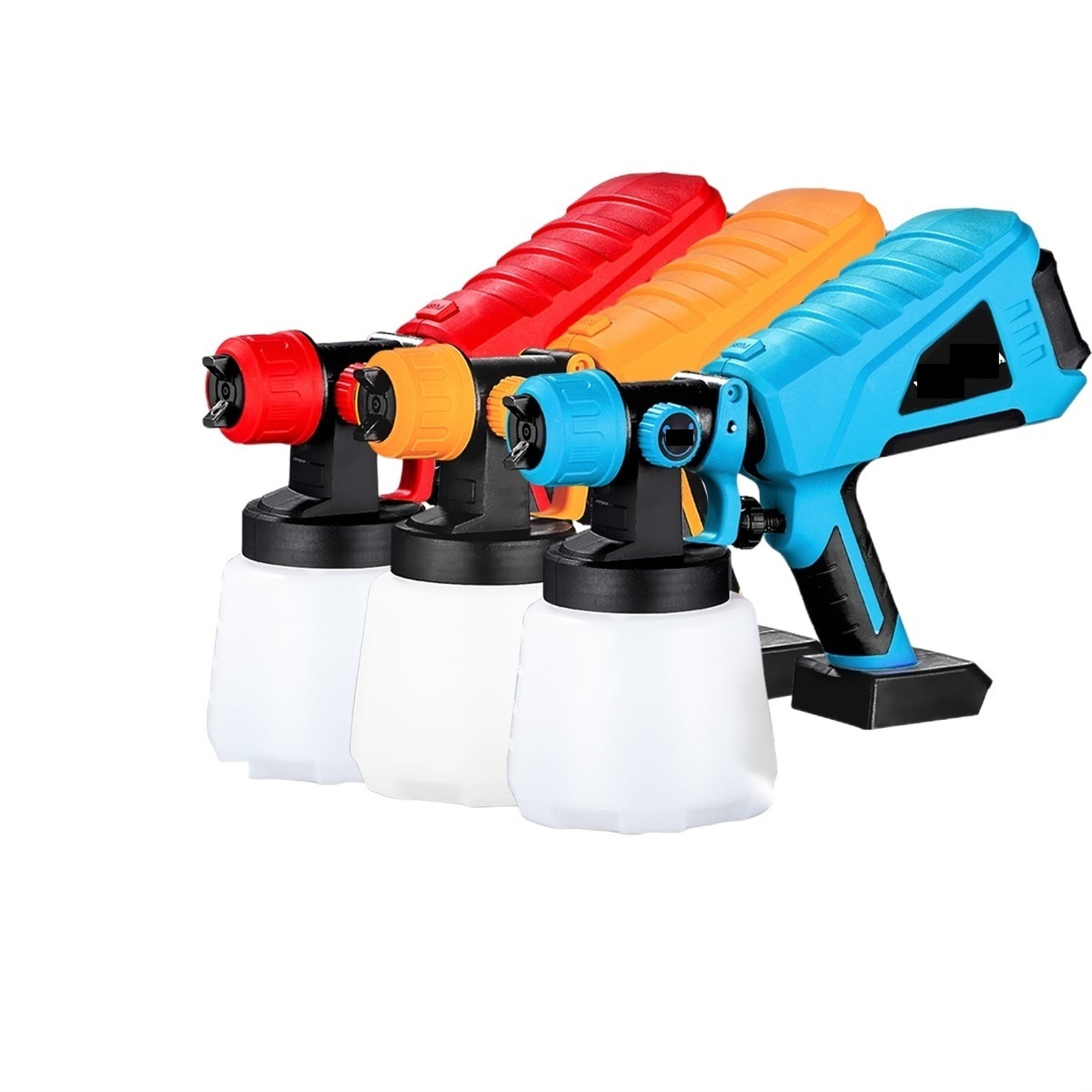 1000ML Electric Spray Gun.Handheld Cordless High Power Electric Paint ...