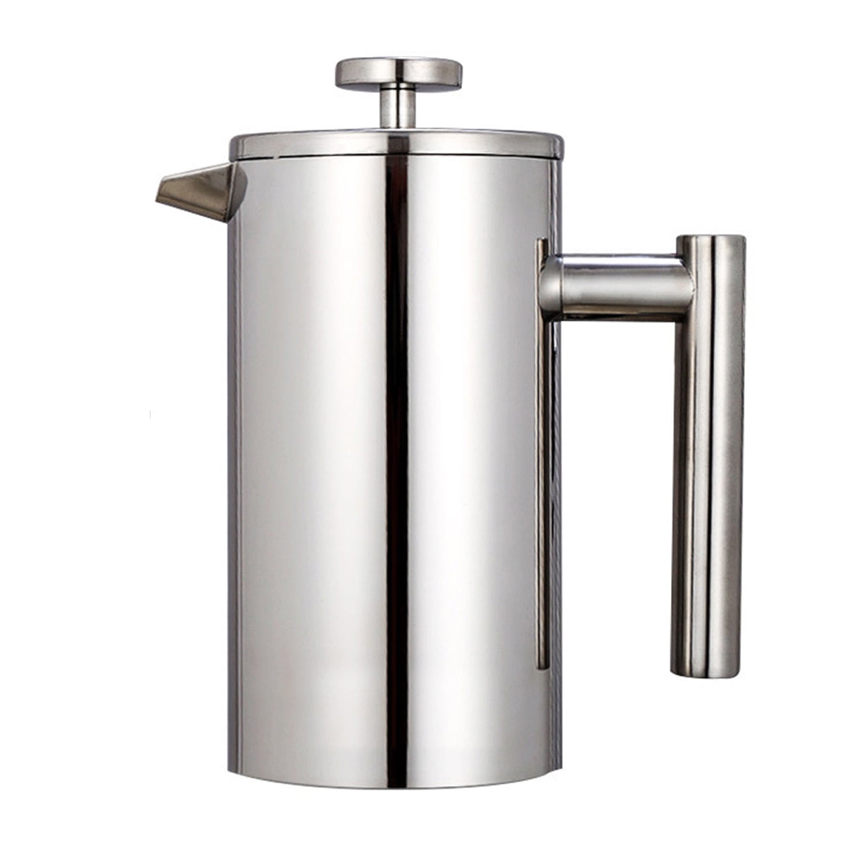 1000ML French Press Coffee Maker Double Wall Heat Resistant Coffee Pot ...