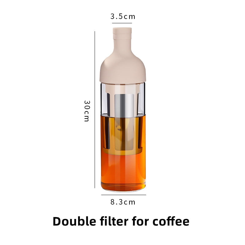 1000ML Glass Cold Brew Coffee Maker Coffee Pots Cafe Maker Coffe Filter ...