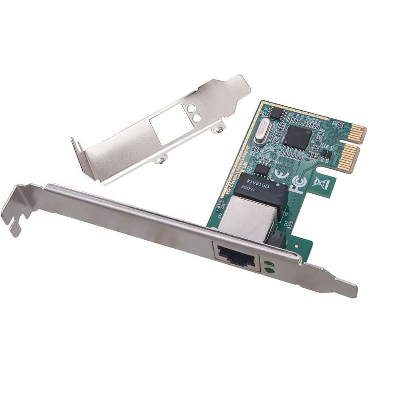 1000Mbps Gigabit Ethernet PCI Express PCI-E Network Card 10/100/1000M ...