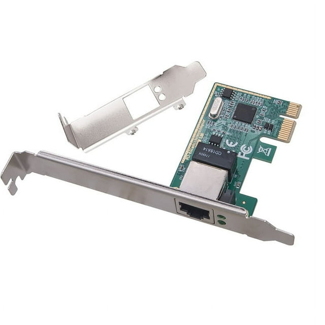 1000Mbps Gigabit Ethernet PCI Express PCI-E Network Card 10/100/1000M ...