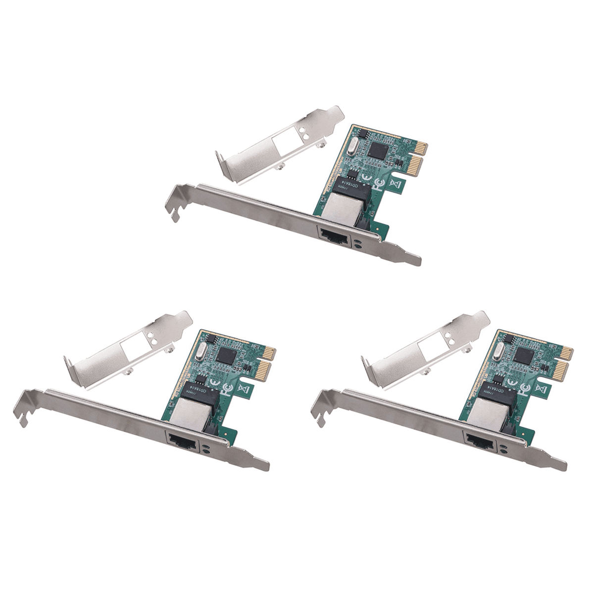 1000Mbps Gigabit Ethernet PCI Express PCI-E Network Card 10/100/1000M ...