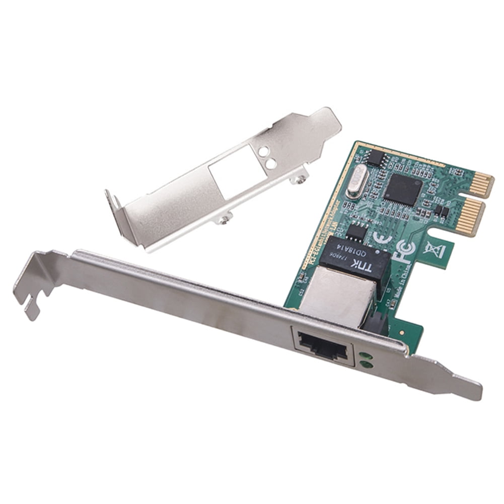 1000Mbps Gigabit Ethernet PCI Express PCI-E Network Card RJ-45 LAN ...