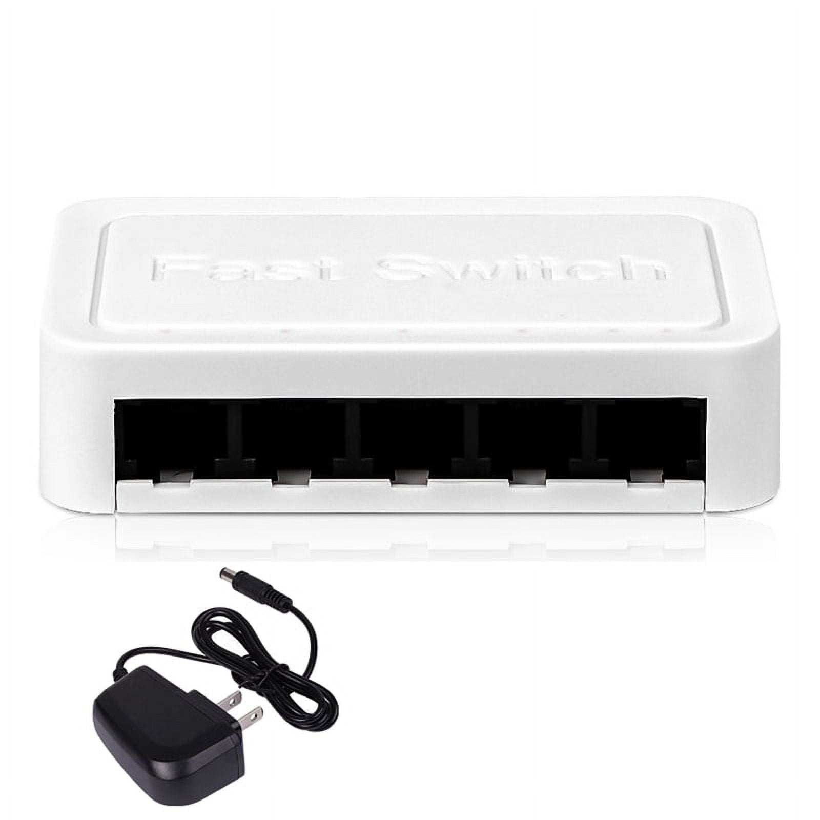 1000Mbps Mini Gigabit Network Switch 5-Port Ethernet Internet Splitter ...