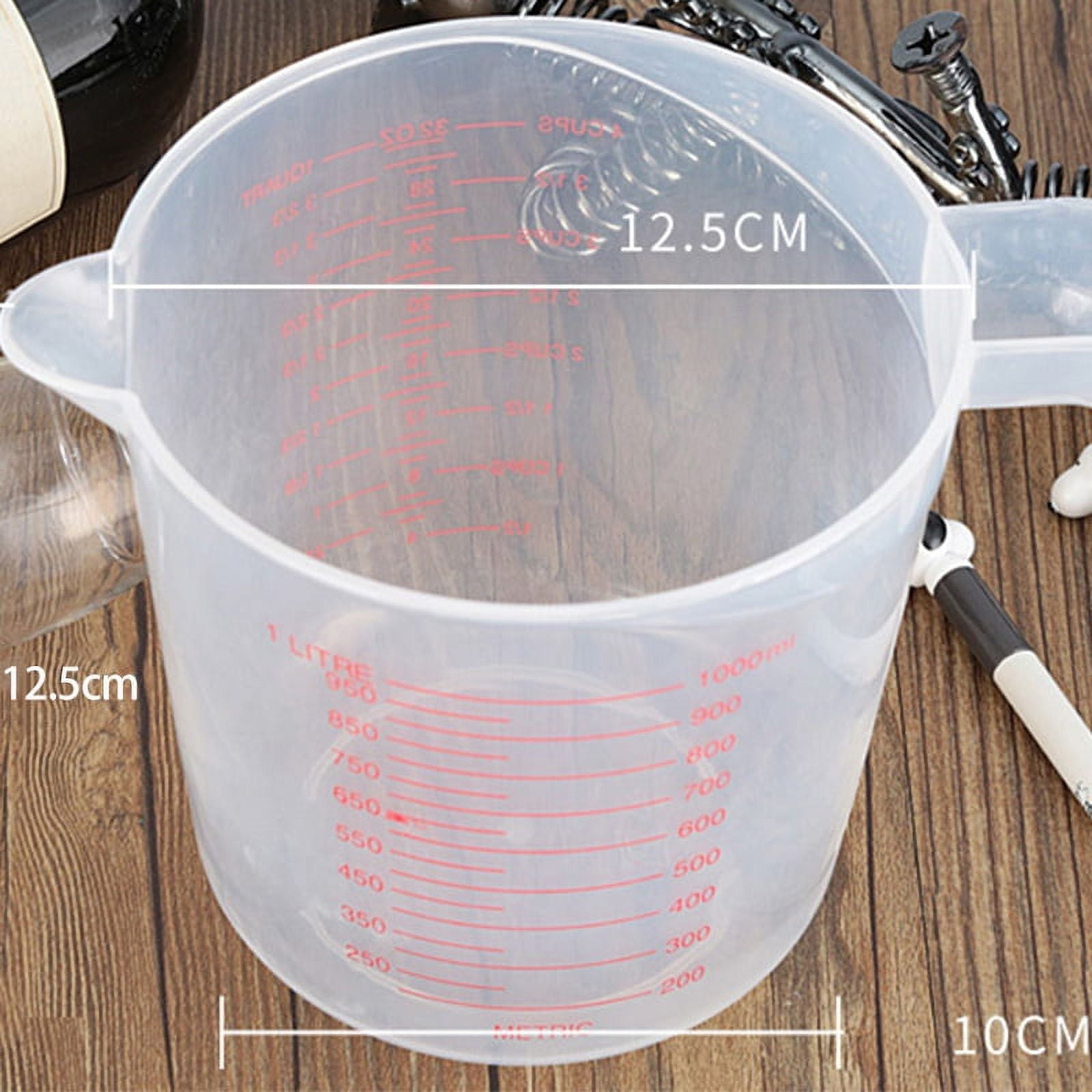 1000Ml Measuring Cup Baking Tool Kitchen Tool High Quality Plastic ...