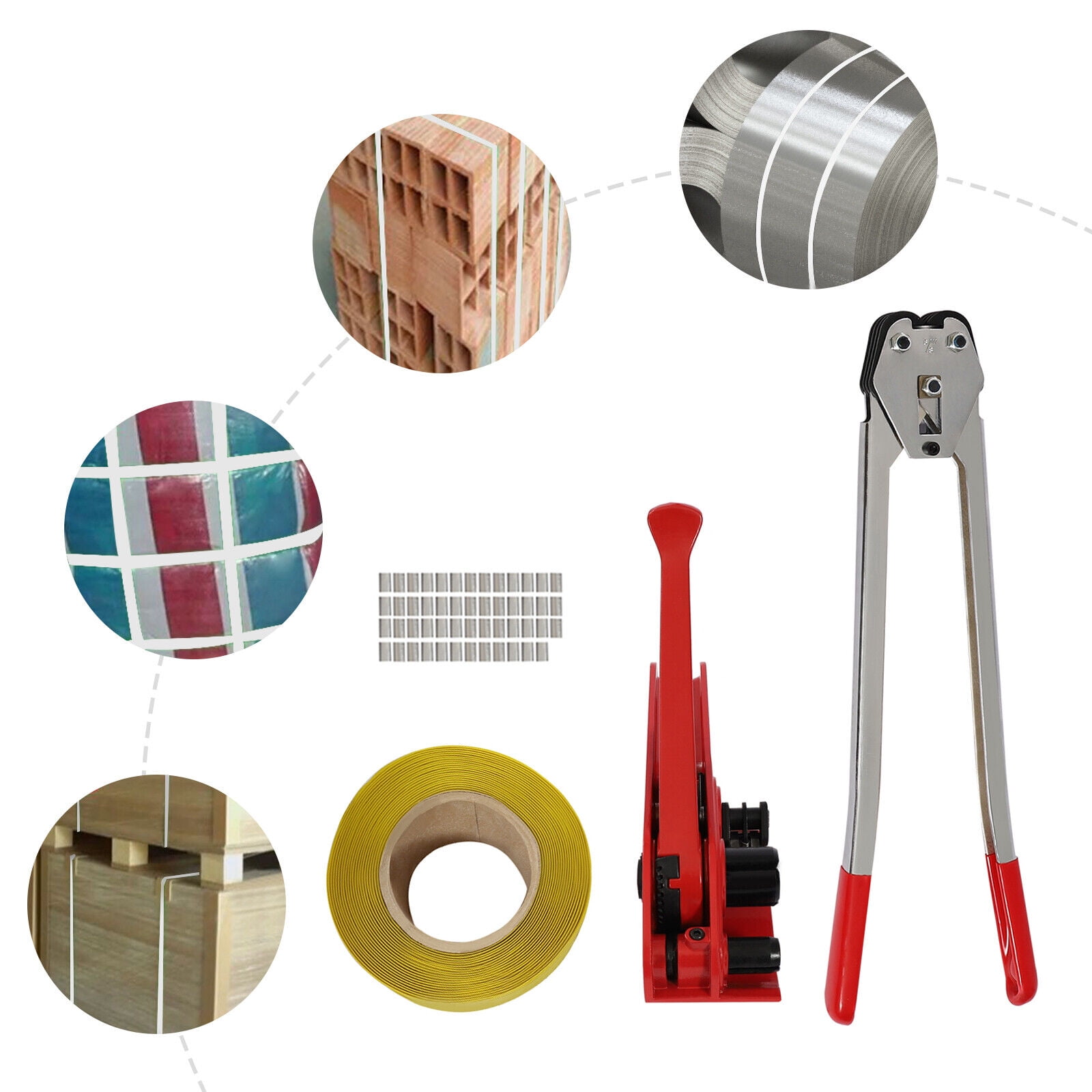 1000N Banding Strapping Kit Packaging Strapping Tool Sealing Tool Work ...
