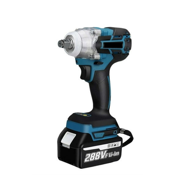 1000N.m Electric Brushless Impact Wrench 6200RPM Rechargeable 1/2 inch ...