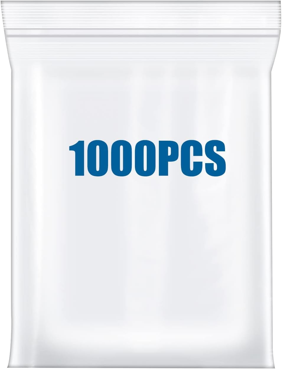 1000PCS 1"x1" Small Plastic Bags 2.4 Mil Clear Zip Resealable Lock ...