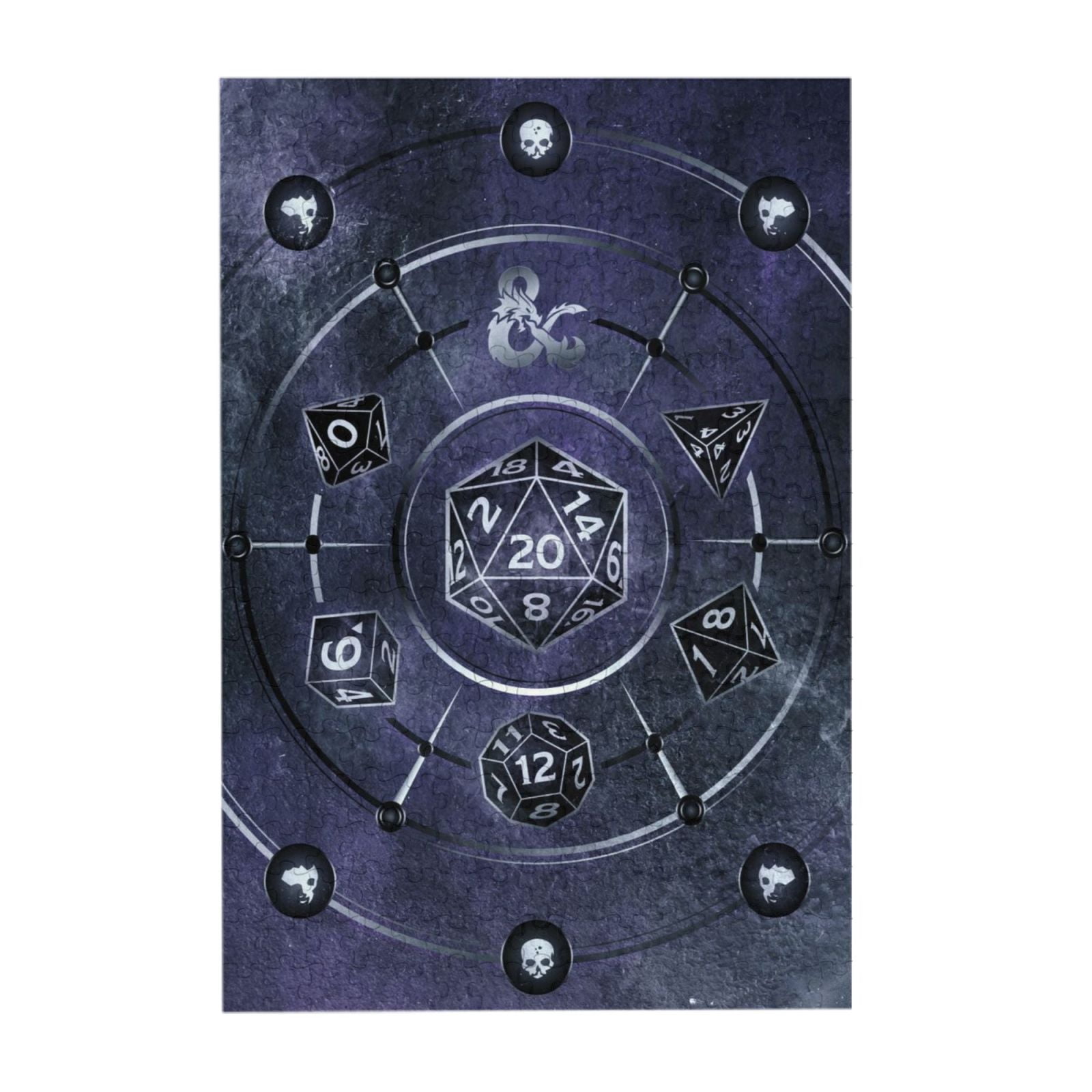 1000PCS Dnd Dungeons And Dragons Jigsaw Puzzles Cartoon Anime Picture ...