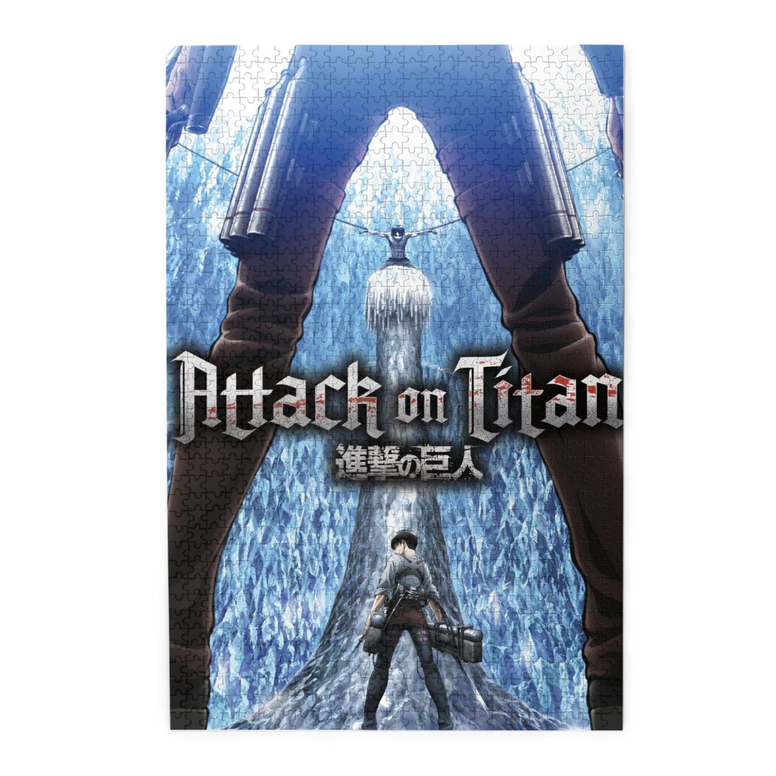 1000PCS Jigsaw Puzzle For Adults & Kids - Attack on Titan Puzzle For ...