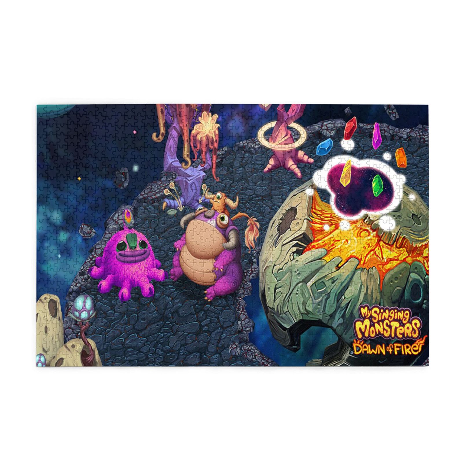 1000PCS Jigsaw Puzzle For Adults & Kids - My Singing Monsters Puzzle ...