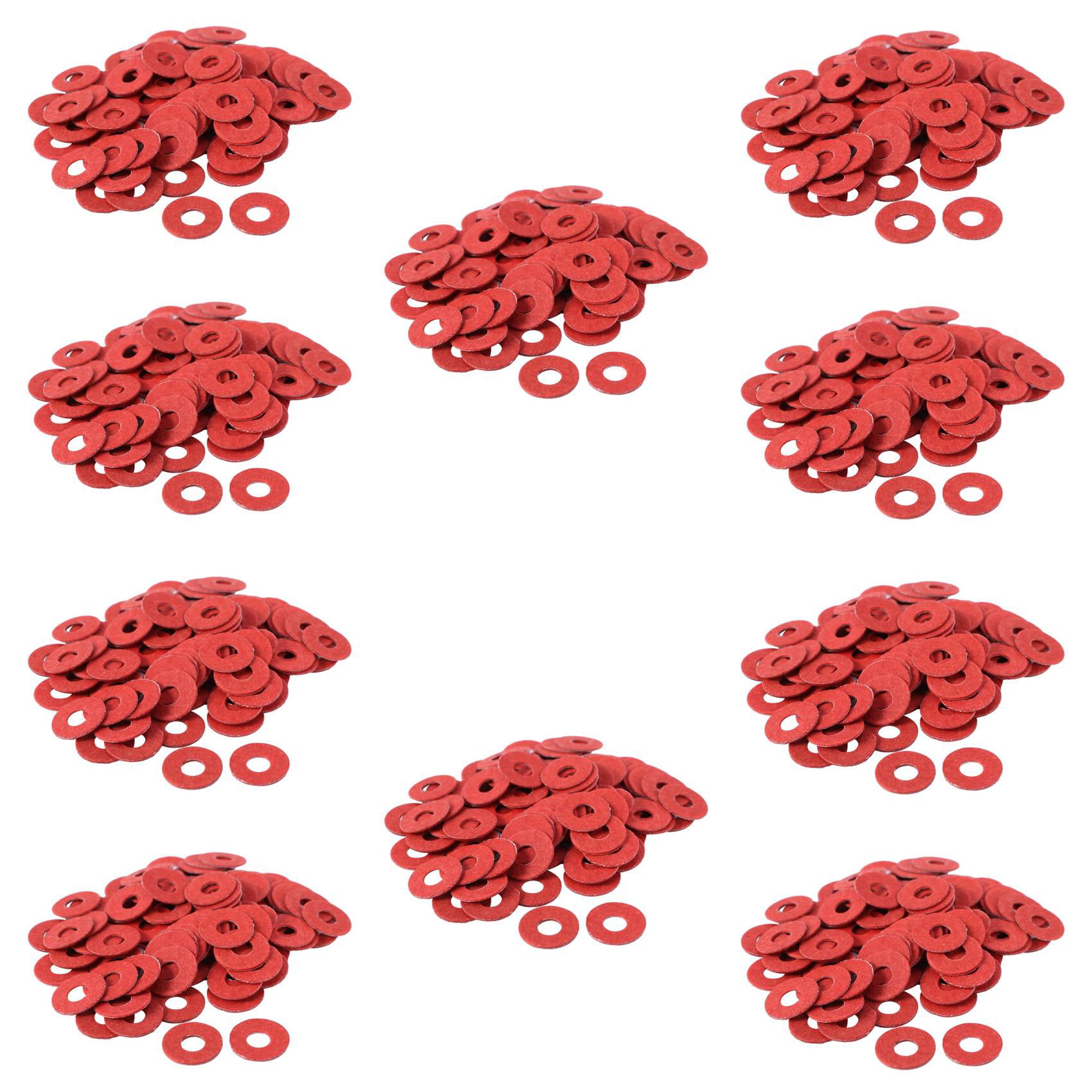 1000PCS Red Motherboard Screw Insulating Fiber Washers,1000 screw ...