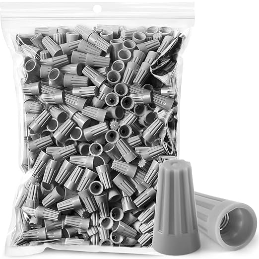 1000PCS Wire Connectors Nuts 22-16 AWG Electric Wire Caps Insulating ...