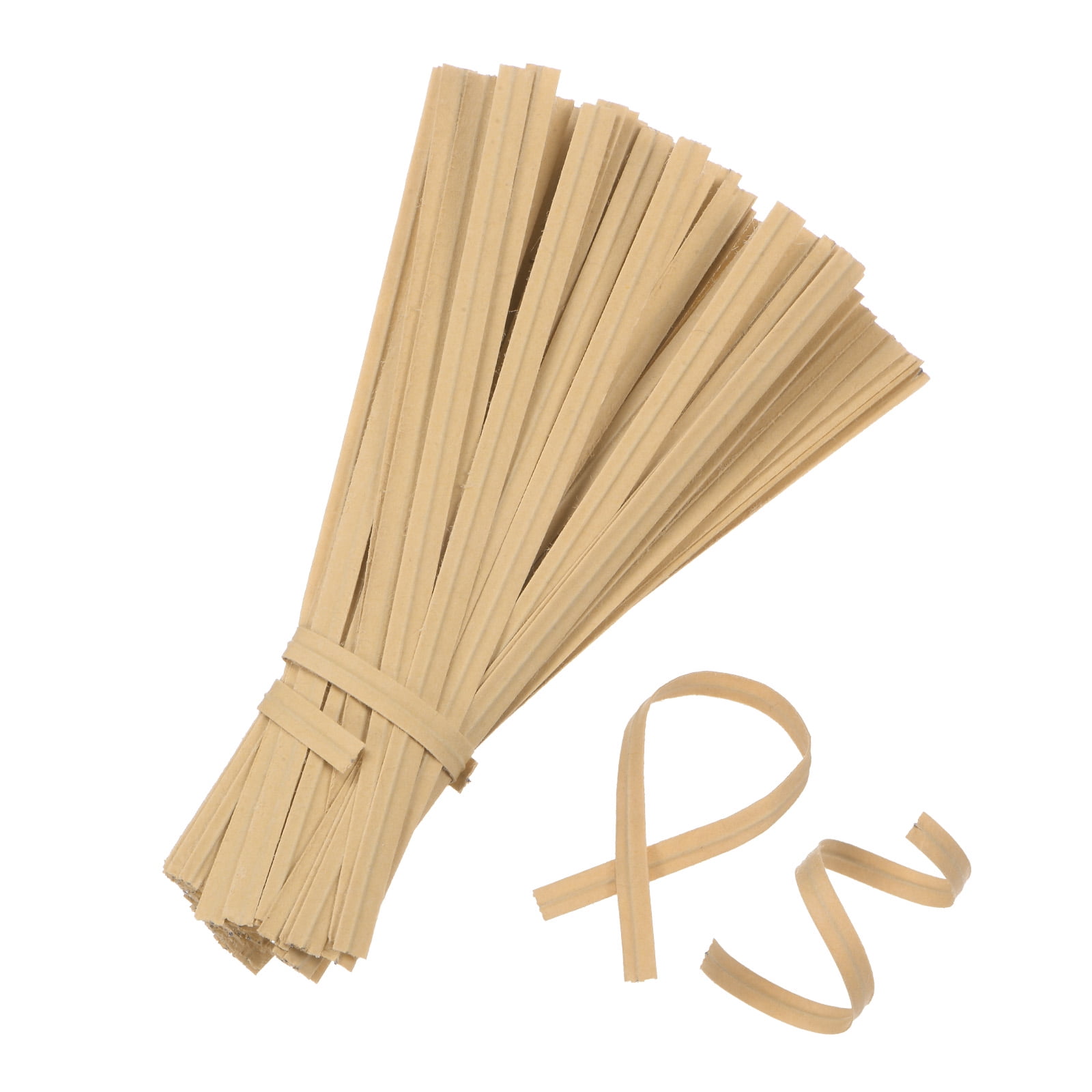 1000Pack Kraft Paper Twist Ties, 10cm Bread Twists Tie Twisty-Ties for ...