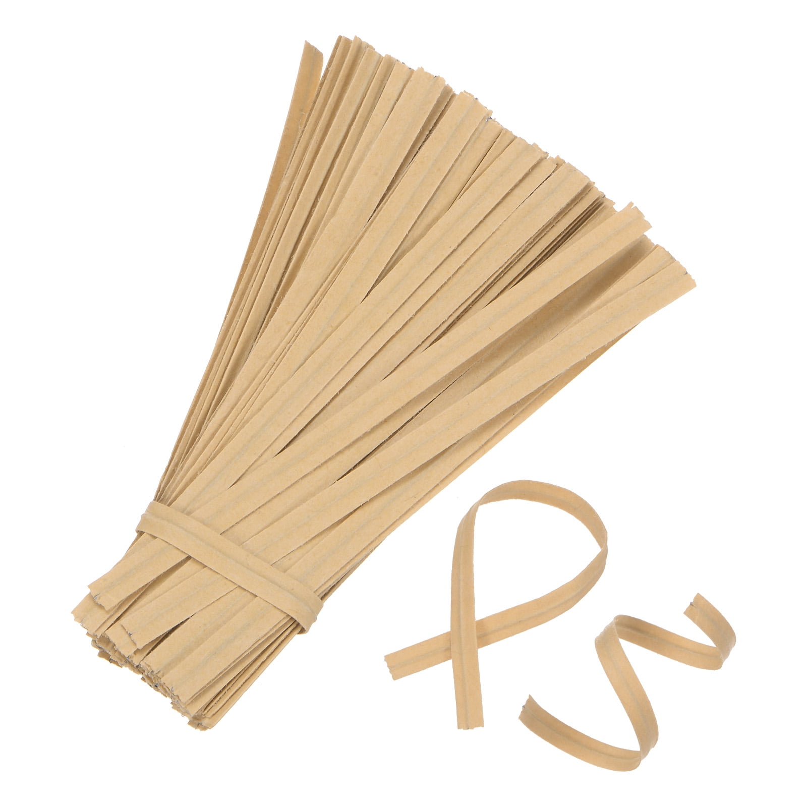 1000Pack Kraft Paper Twist Ties, 8cm Bread Twists Tie Twisty-Ties for ...