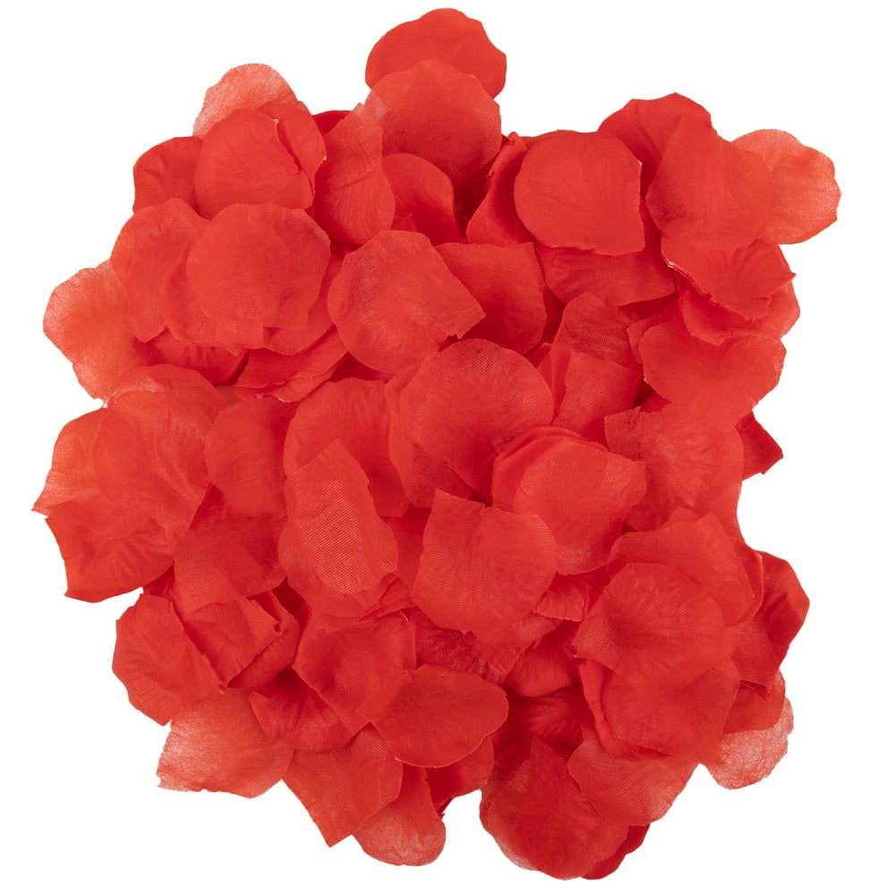 1000Pcs Artificial Silk Rose Petals Table Decoration Wedding Engagement ...