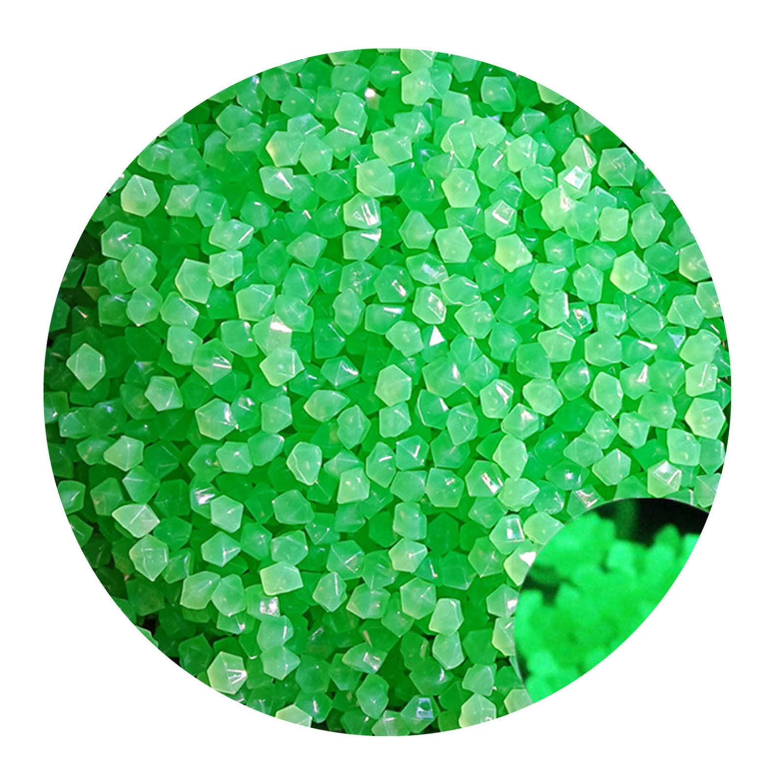 1000Pcs Glow Rocks in The Dark Pebbles 0.5 Inch Luminous Stones DIY ...