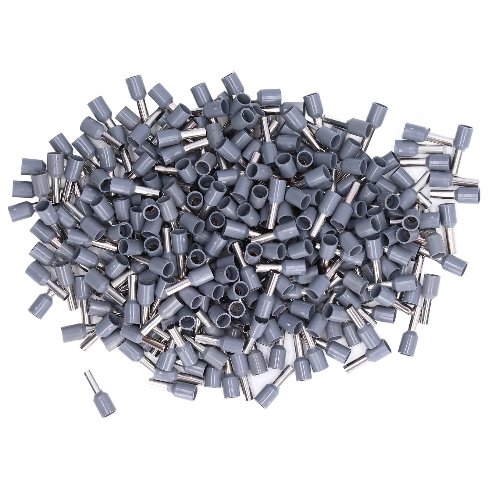 1000Pcs Insulated Ferrule Electrical Pin Crimp Terminals 12 AWG Cord ...