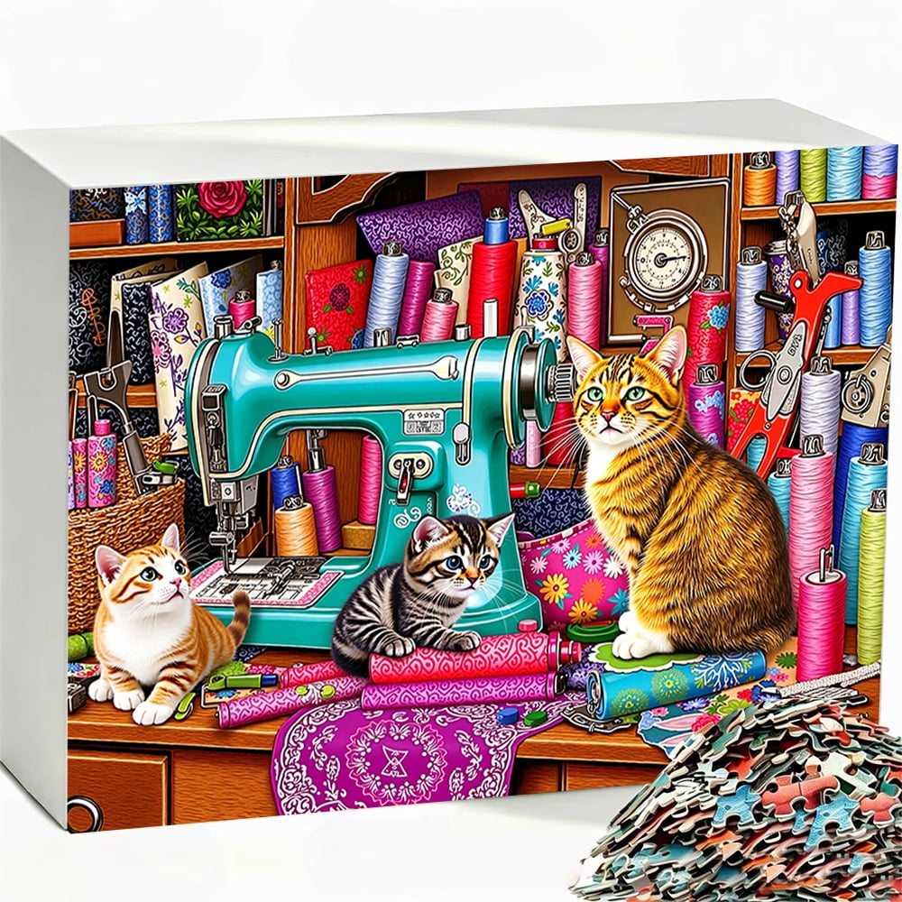 1000Pcs Jigsaw puzzles Family Fun Adult Puzzle Big size Decor wall ...