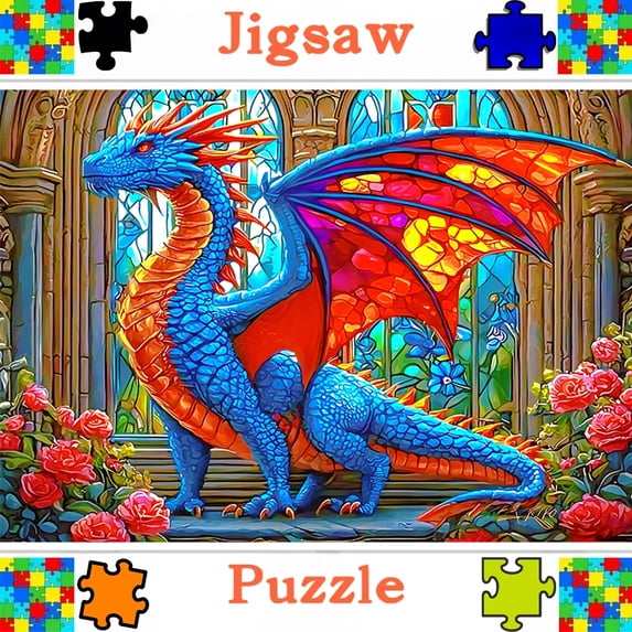 1000Pcs Jigsaw puzzles Family Fun Adult Puzzle Big size Decor wall ...