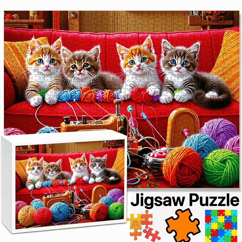1000Pcs Jigsaw puzzles Family Fun Adult Puzzle Big size Decor wall ...