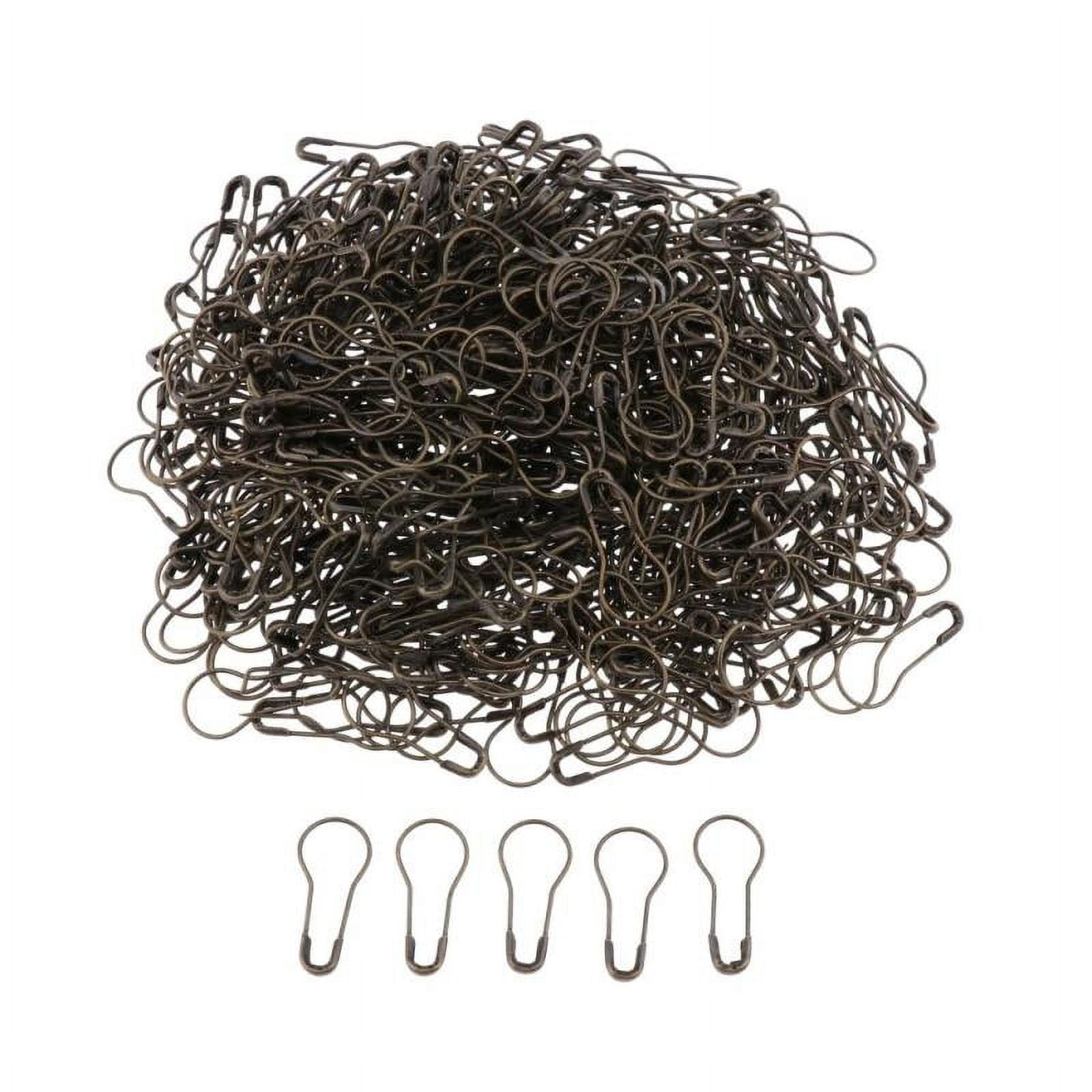 1000Pcs Metal Bronze Safety Pins/Gourd Pin/Bulb Pin for Clothing ...