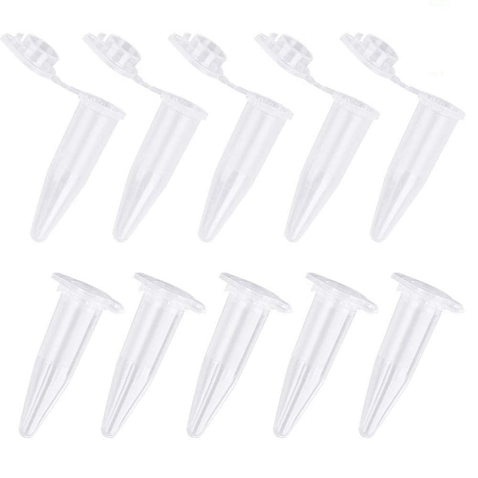 1000Pcs Mini Centrifuge Tubes 1.5Ml Raduated Clear Plastic Centrifuge ...