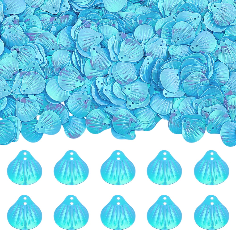 1000Pcs Ornament Accessories Plastic Paillette/Sequins Beads AB Color ...