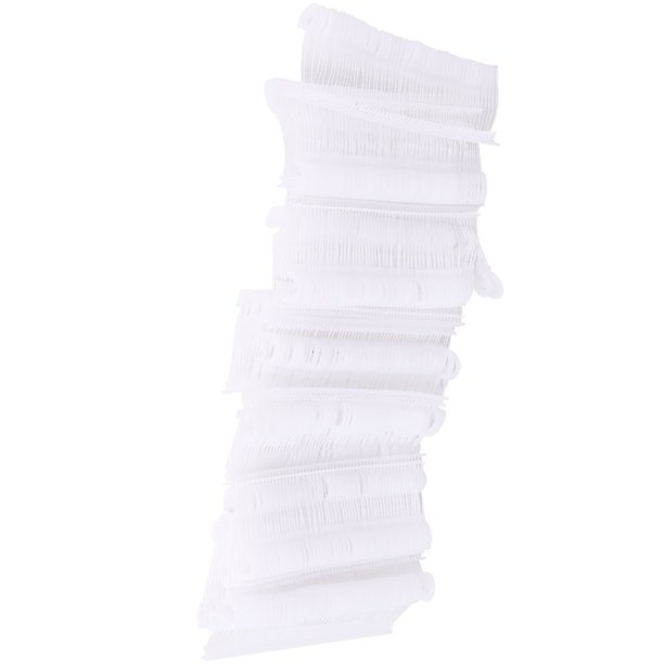 1000Pcs PP Plastic Transparent/Black Hanging Price Label Hook Clothes ...