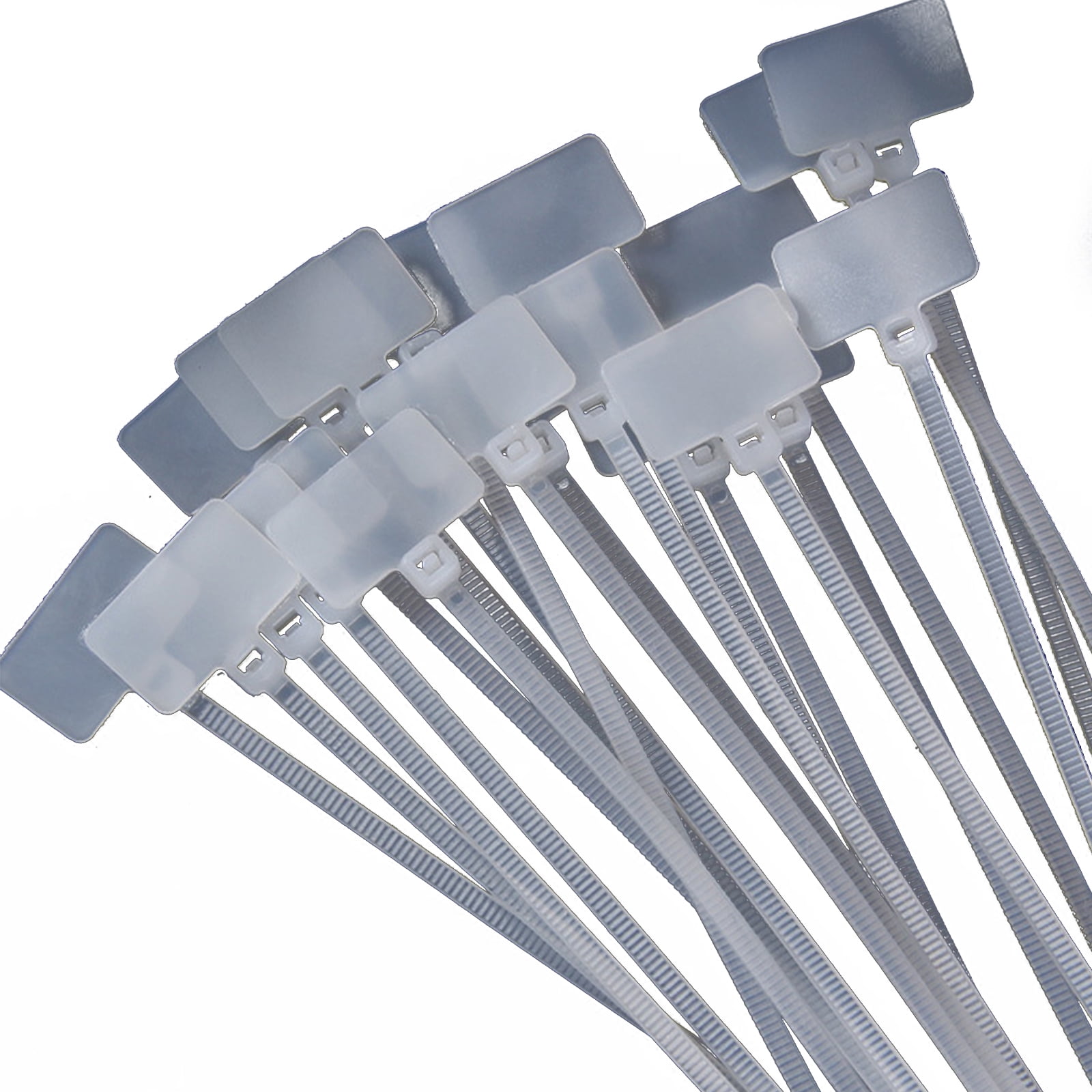 1000Pcs Plastic Tamper Seals Disposables Signages Nylon Cable Tie ...