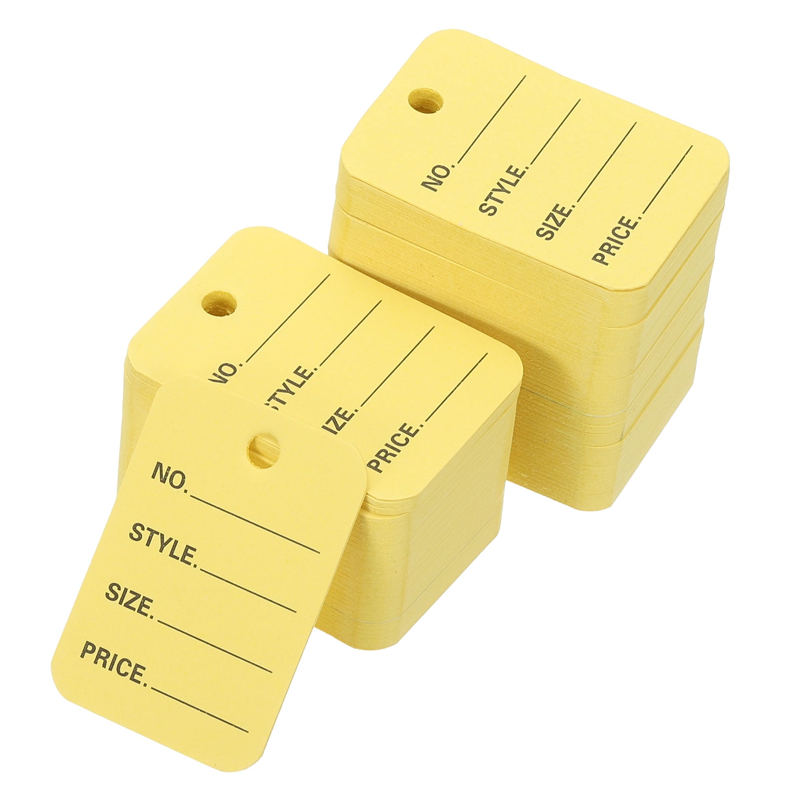 1000Pcs Price Tags, 2x1.4in Clothing Price Labels Blank Merchandise ...