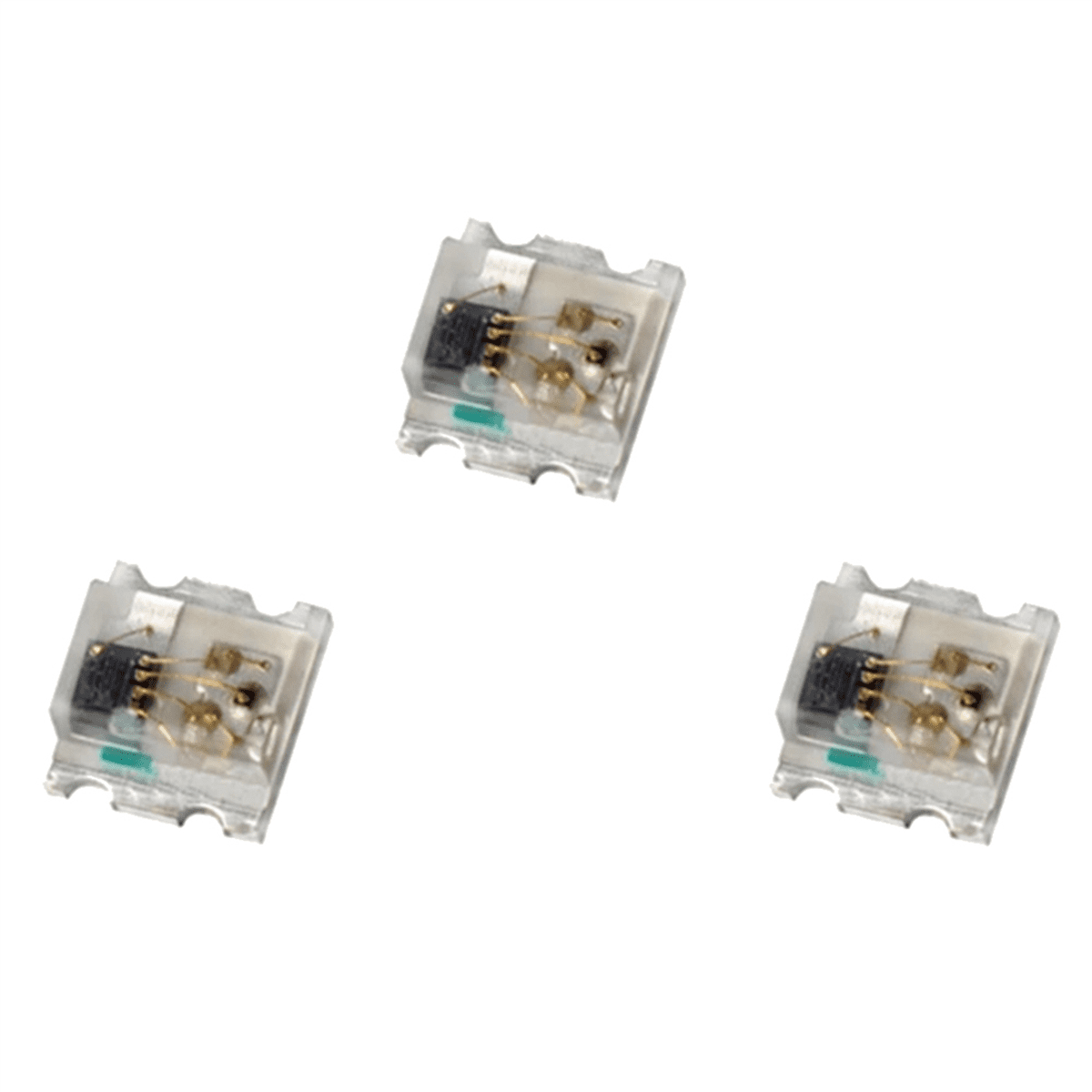 1000Pcs WS2812 2020 LED Chip 4Pins Mini White PCB Addressable Digital ...