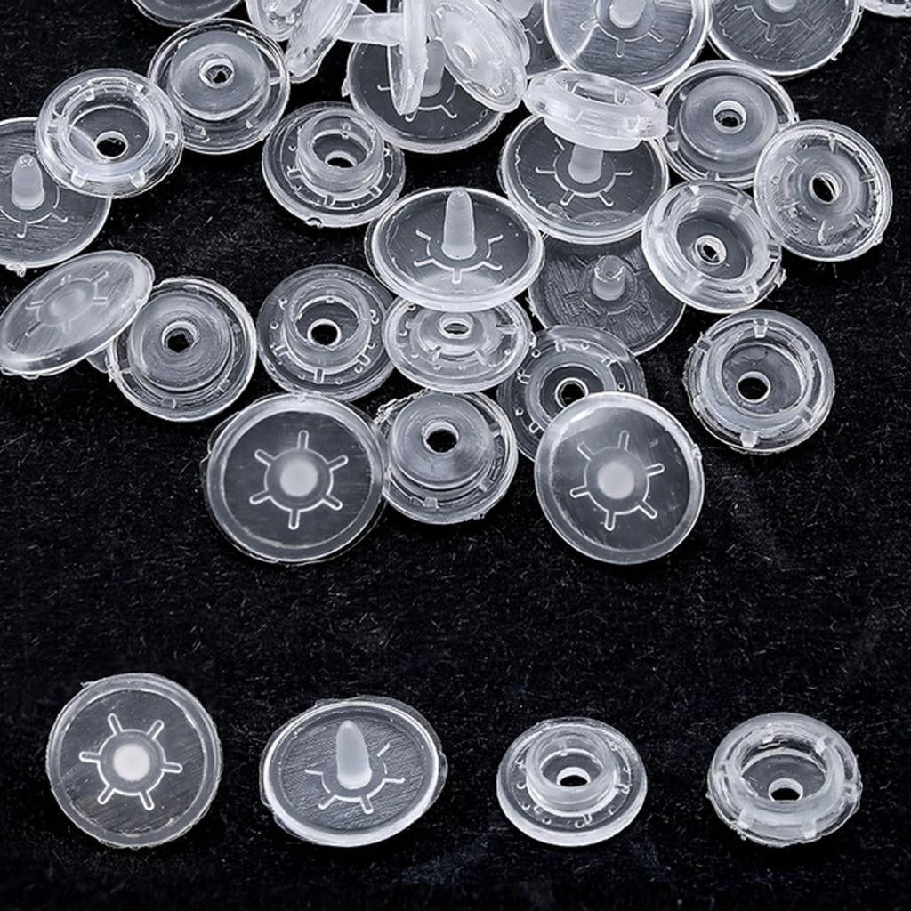 1000Sets Colored T5 Snap Fasteners for Sewing 12mm Resin Press Button ...