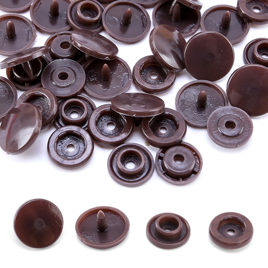 1000Sets T5 Resin Snap Fasteners 12mm Snap Button for Bibs Baby ...
