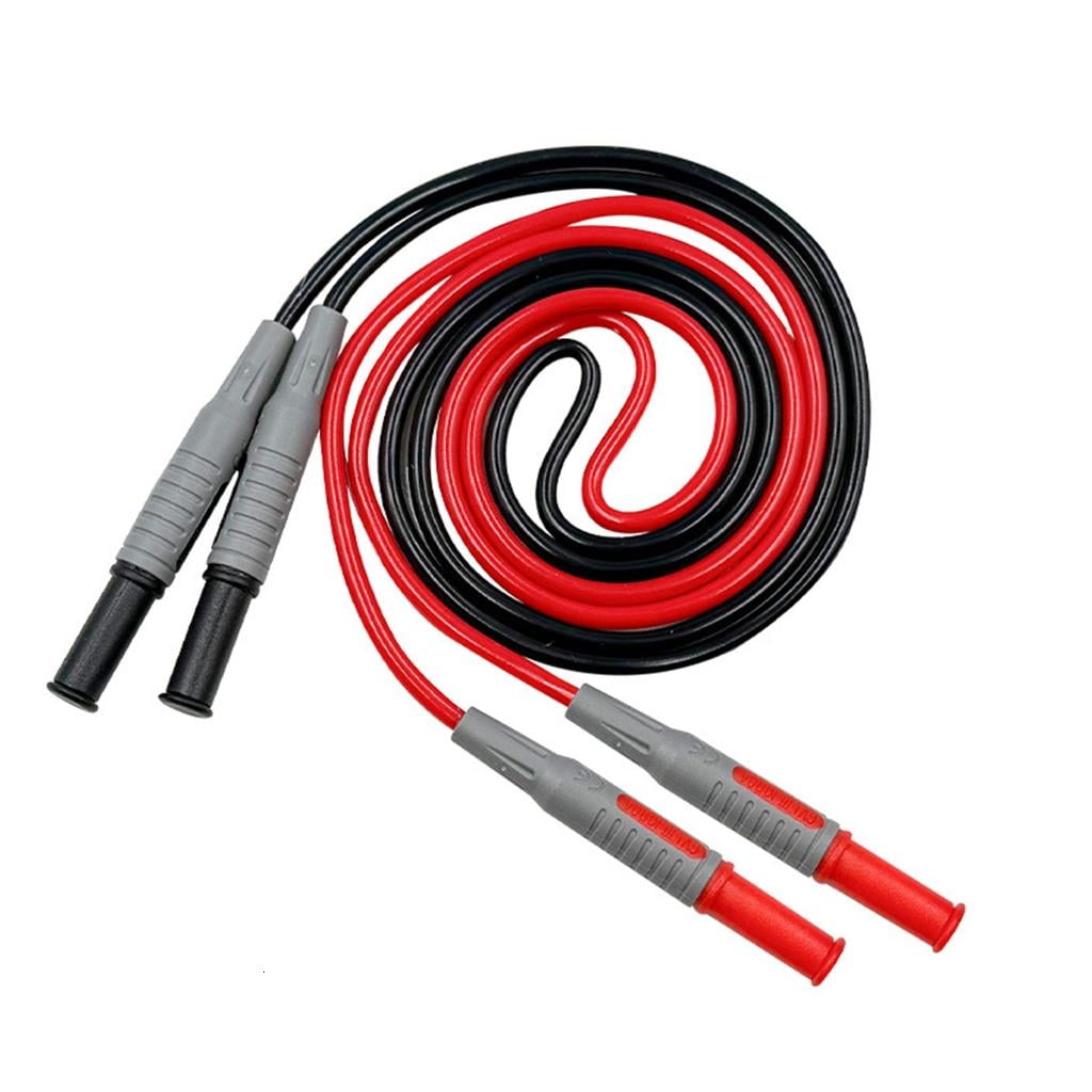 1000V 10A Digital Multimeter Test Cable 4mm Banana Plug Cord For ...
