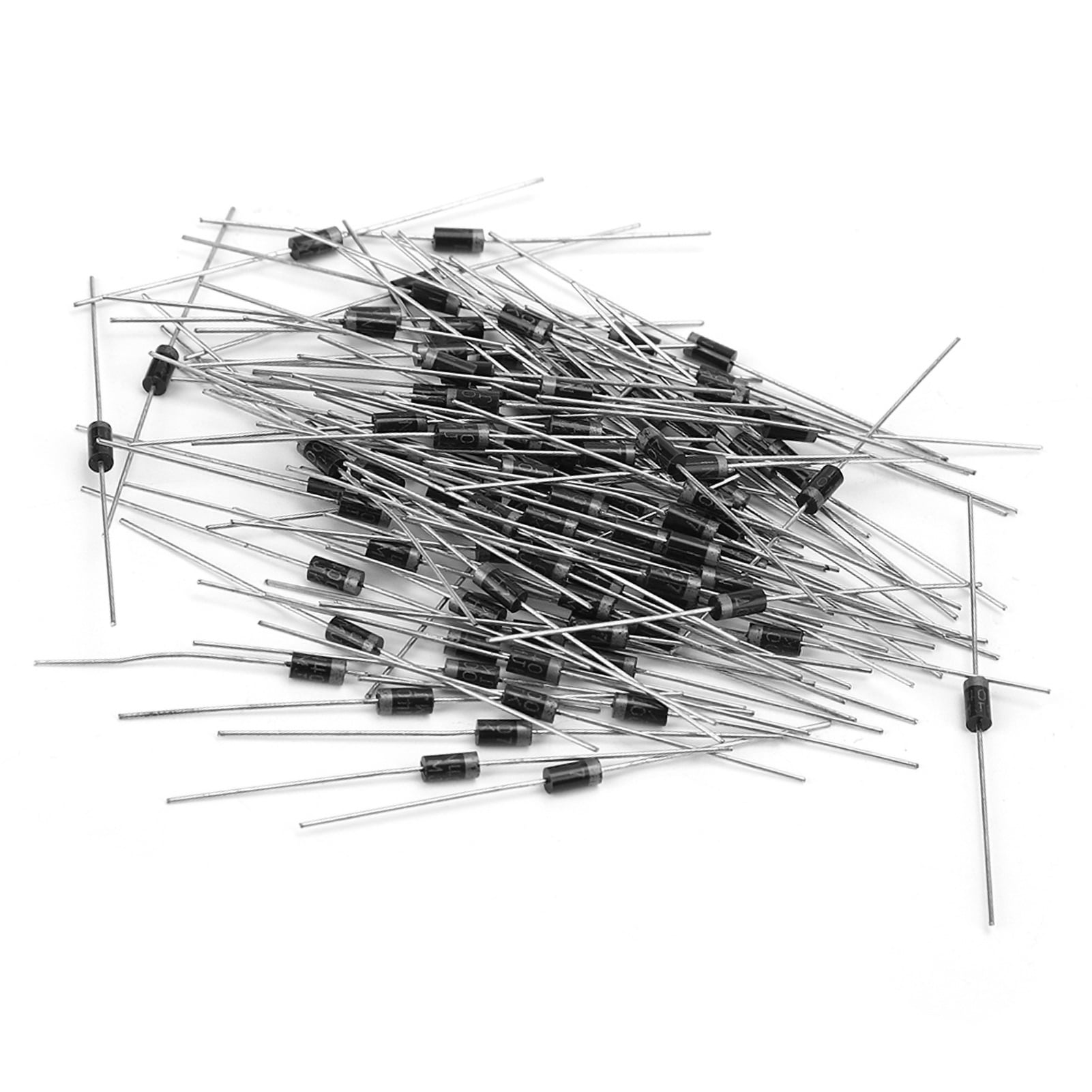 1000V 1A High Voltage Rectifier Diodes, 100pcs 1N4007 Electronic Diodes ...