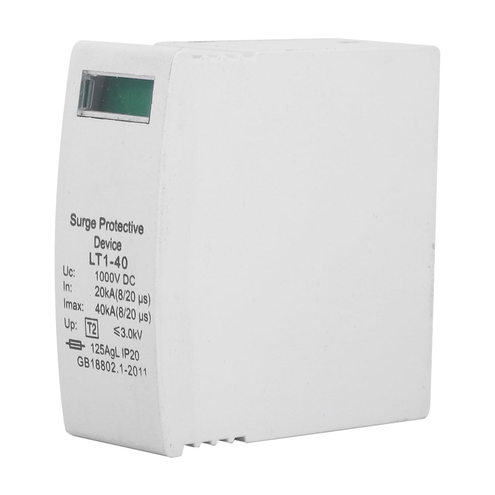 1000VDC40KA DC Surge Protector For Solar Panels, Photovoltaic Surge ...