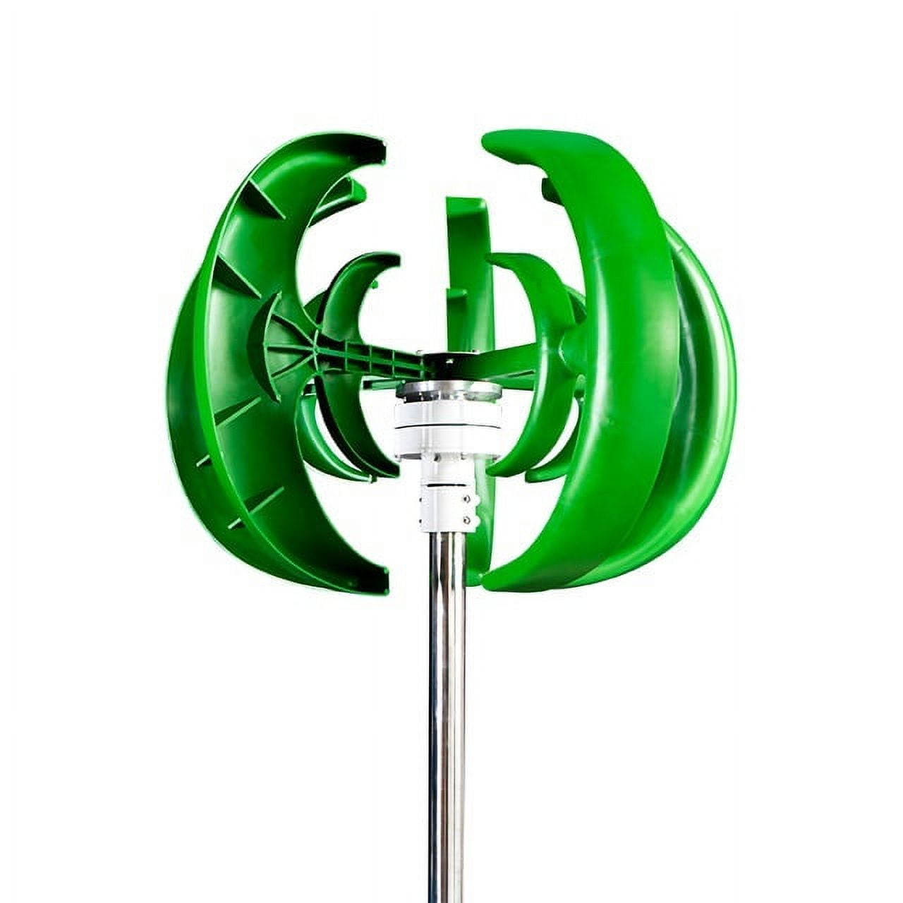 1000W 12V/24V 5 Blades Wind Turbine Generator Lantern Vertical Axis ...