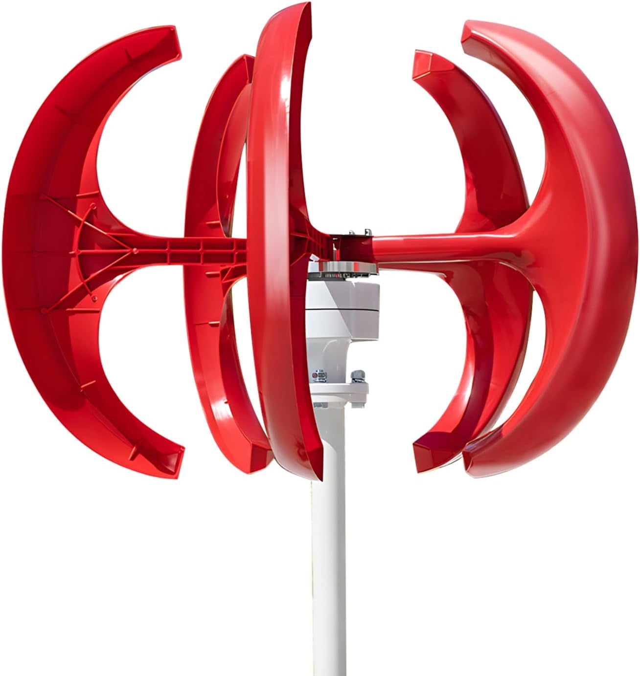 1000W 12V/24V Wind Turbines Generator, 5-Blade Lantern Wind Turbines ...