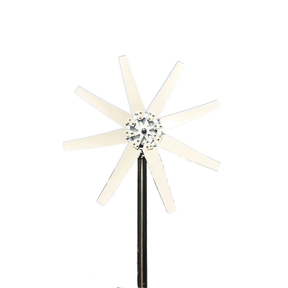 1000W 8 Blades Free Energy Windmill 12V 24V Small Wind Turbine ...