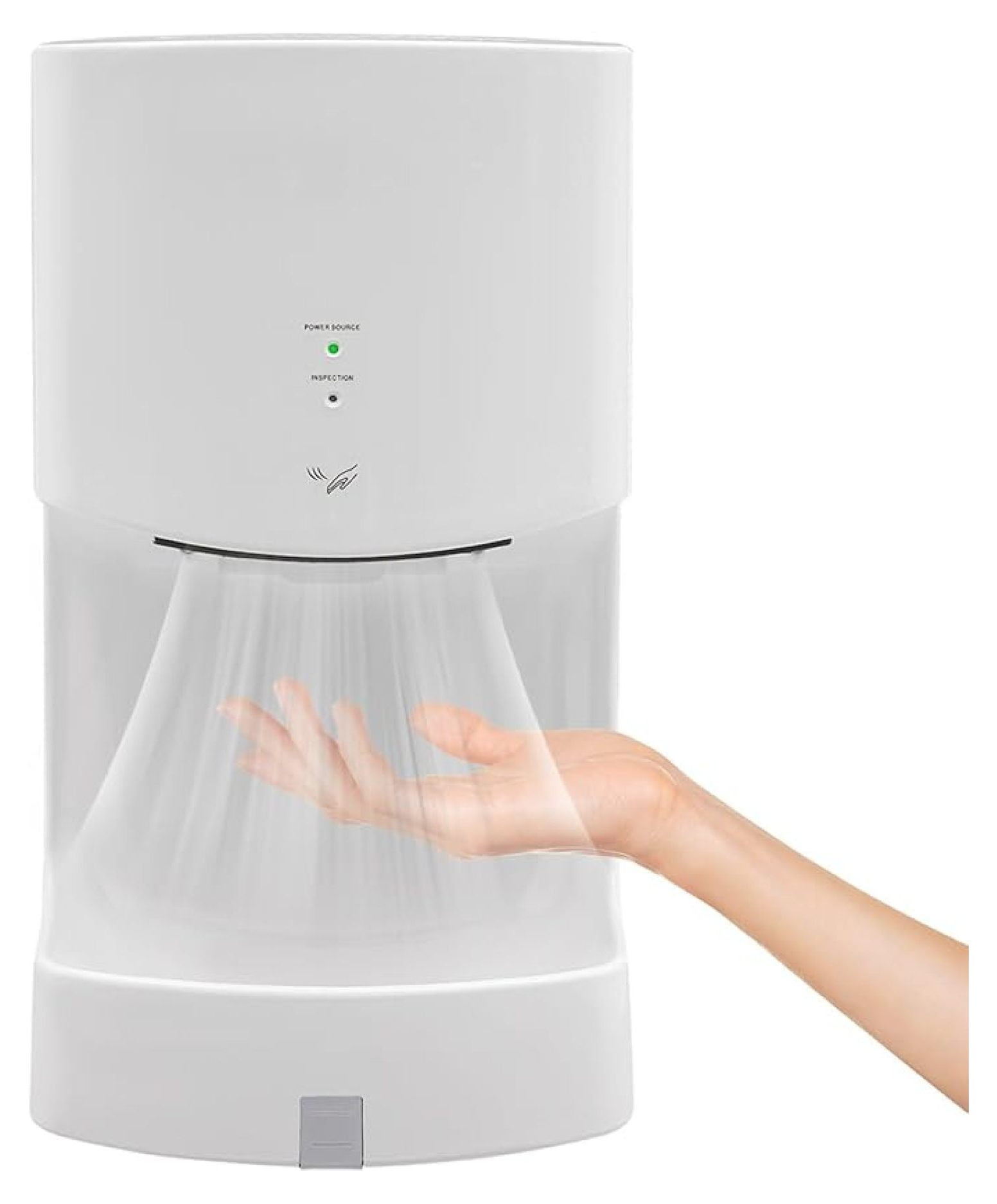 1000W Automatic Hand Dryer,Hand Dryer with Detachable Drain Tray,Wall ...