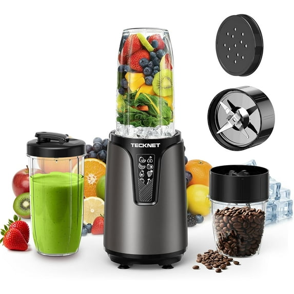 1000W Bullet Blender for Smoothies, Small Personal Nutri Blender for ...
